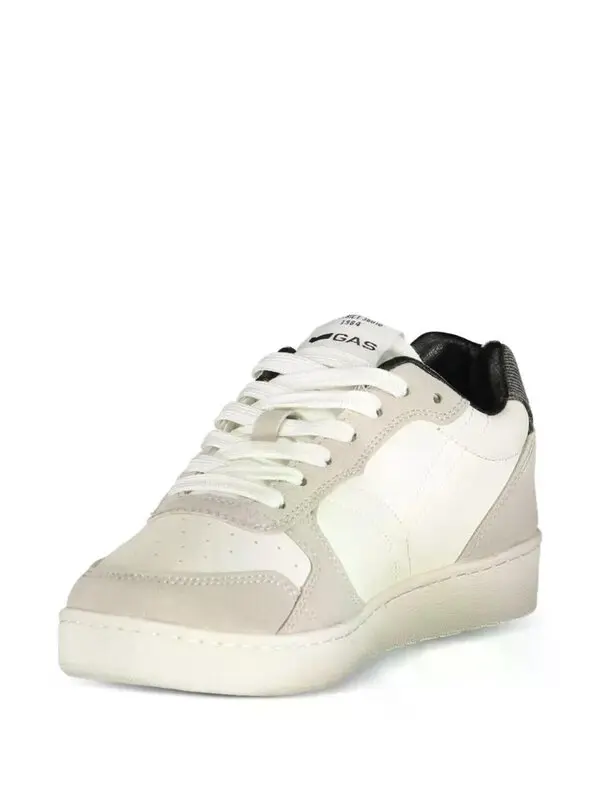 GAS Panelled Perforated Sneakers
