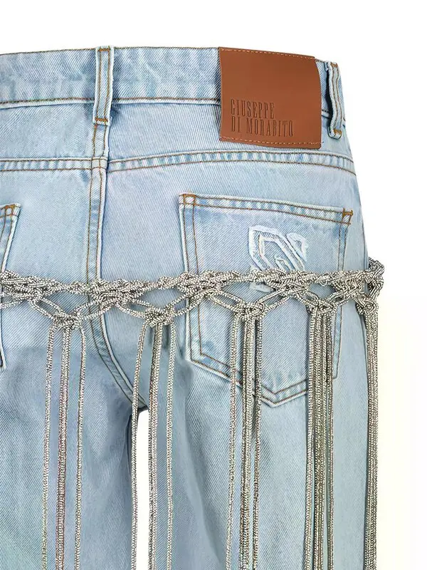 Giuseppe Di Morabito Detachable-belt Cropped Jeans