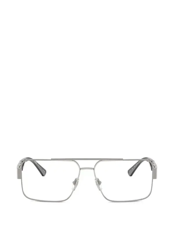 Versace Pilot-frame Glasses - Silver