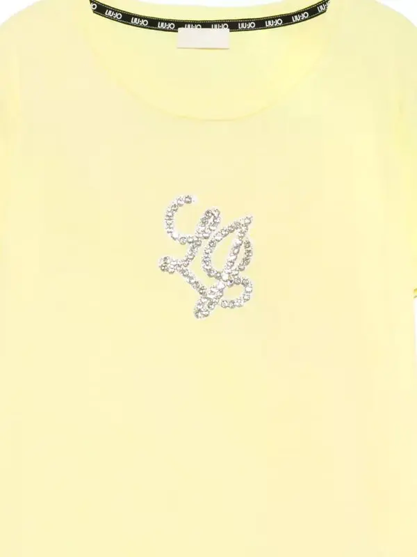 Liu Jo Embellished Crewneck T-shirt