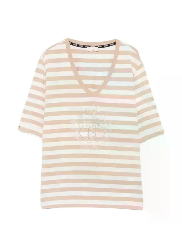 Liu Jo Striped T-shirt - Neutrals
