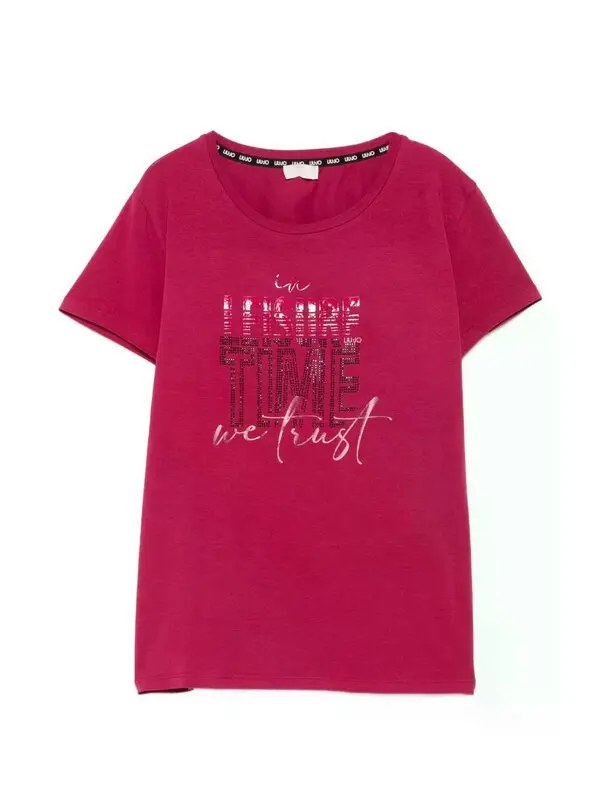 Liu Jo Logo-print T-shirt - Pink