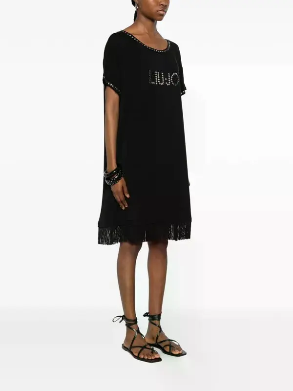 Liu Jo Embellished Fringe Dress
