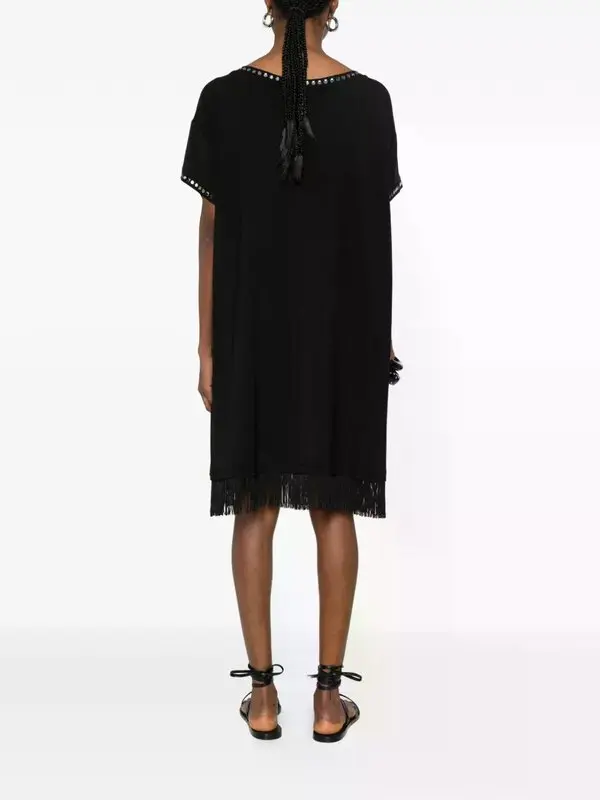 Liu Jo Embellished Fringe Dress