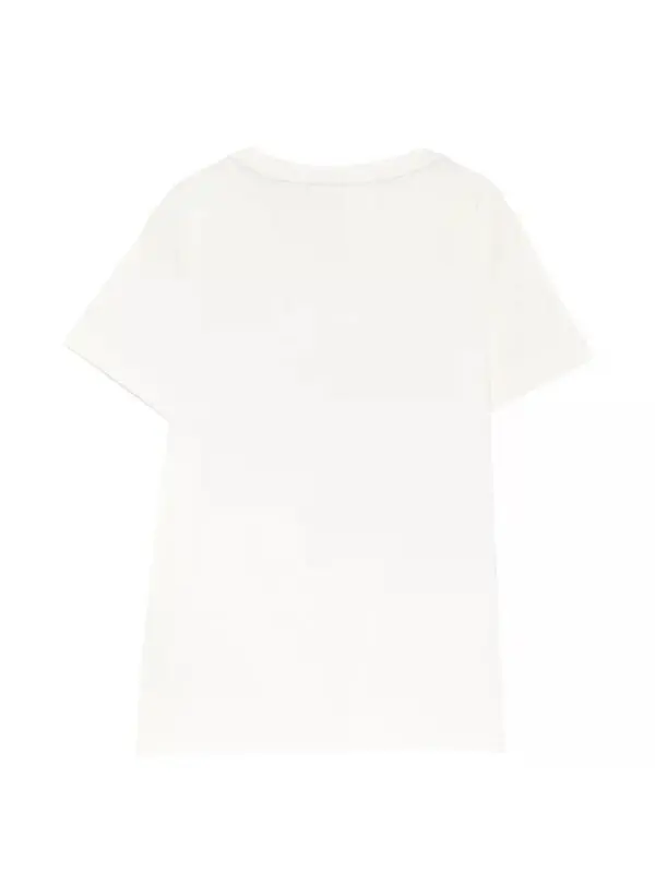 Liu Jo Embellished Jersey T-shirt - Neutrals