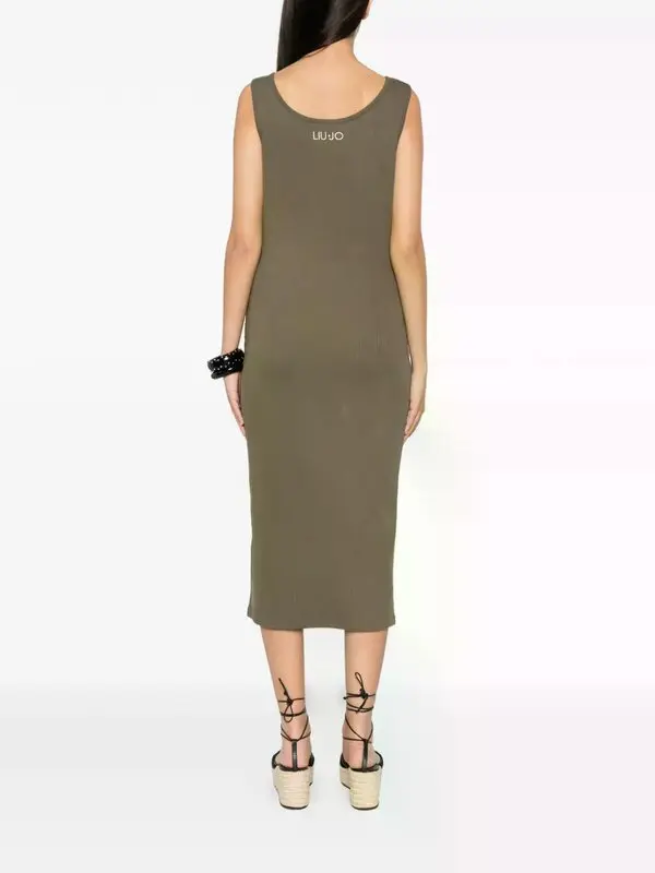 Liu Jo Midi Dress With Bejewelled Detail