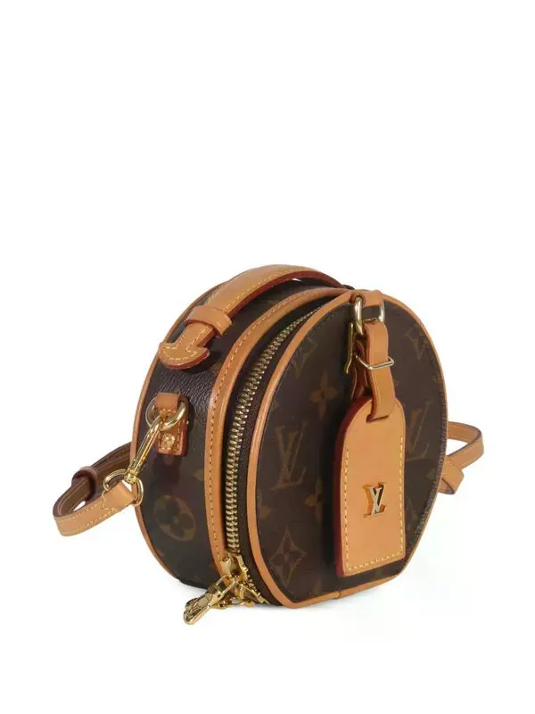 LOUIS VUITTON Monogram Boite Chapeau Handbag - Brown