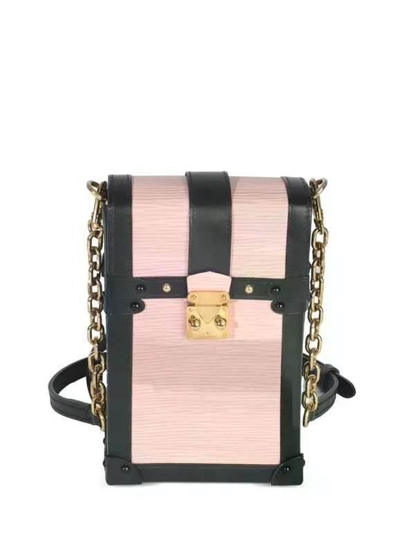 LOUIS VUITTON Epi Vertical Trunk Pochette - Pink