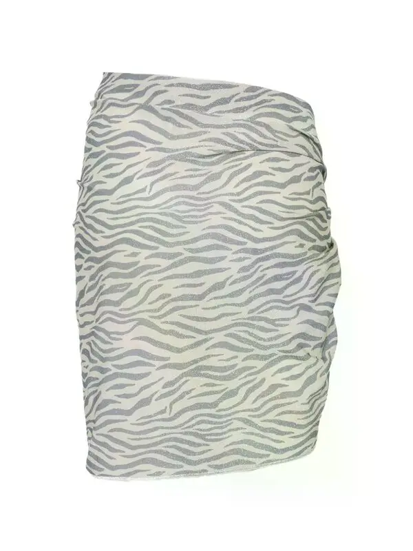 MC2 SAINT BARTH Sery Zebra-pattern Sarong