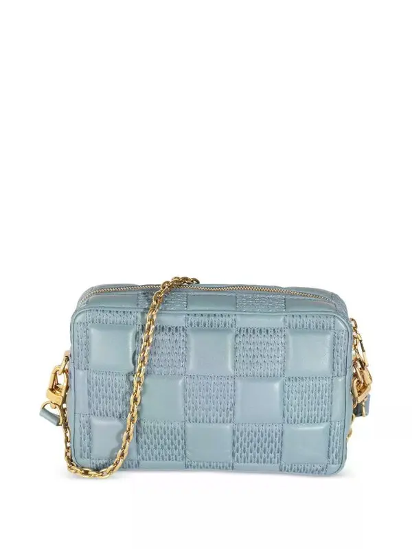 LOUIS VUITTON 2021-2023 Pm Glacier Damier Crossbody Bag - Blue