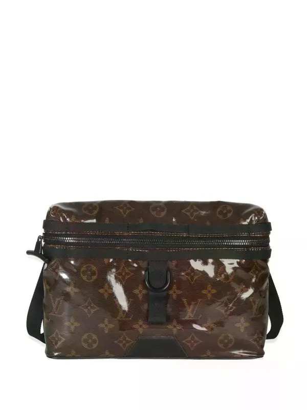 LOUIS VUITTON 2018 Monogram Glaze Messenger Bag - Brown