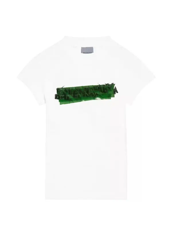 Balenciaga Logo-print T-shirt - White