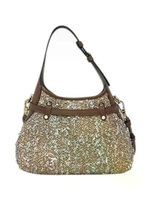 Borbonese Mini Halo Shoulder Bag - Neutrals