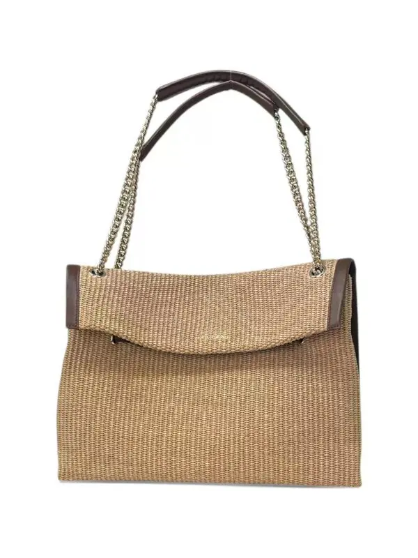ORTIGNI Medium Venus Zanzibar Shoulder Bag - Neutrals