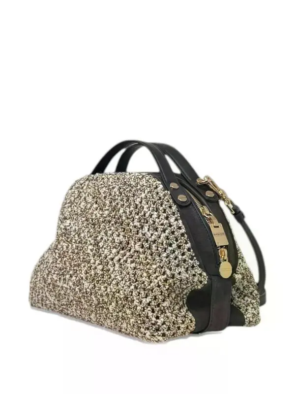 Borbonese Small Bowler Shoulder Bag
