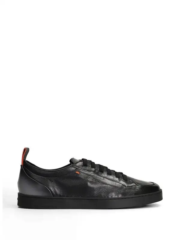 Santoni Off-duty Gradient-effect Lace-up Sneakers - Black