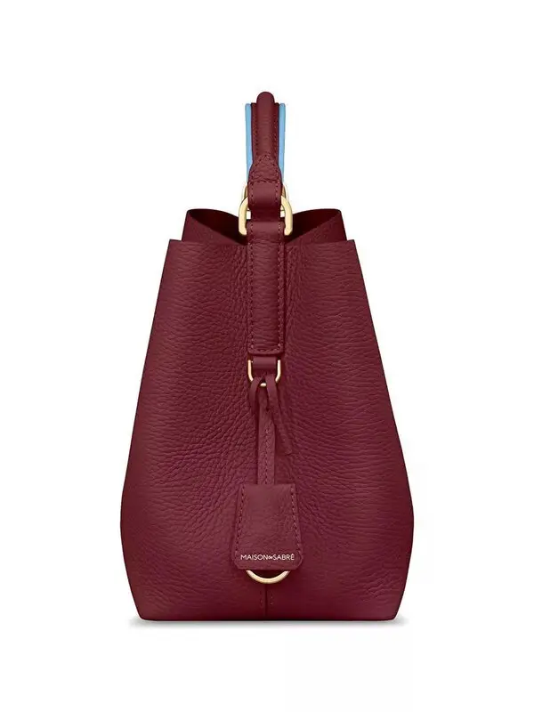 MAISON DE SABRE Mini Bucket Bag - Red