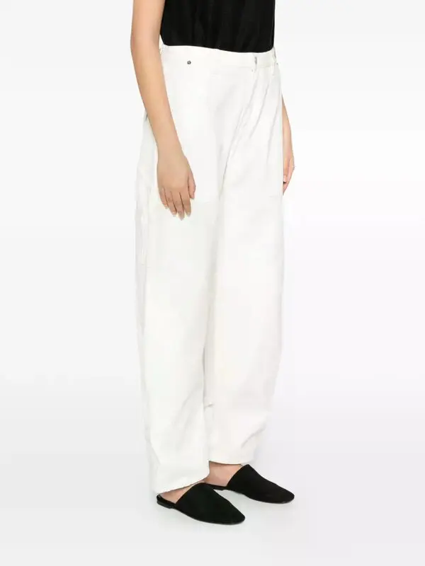 NUMERI Button-tab Wide-leg Jeans