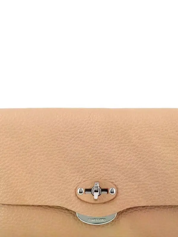 ZANELLATO Small Lettera® Leather Shoulder Bag - Neutrals