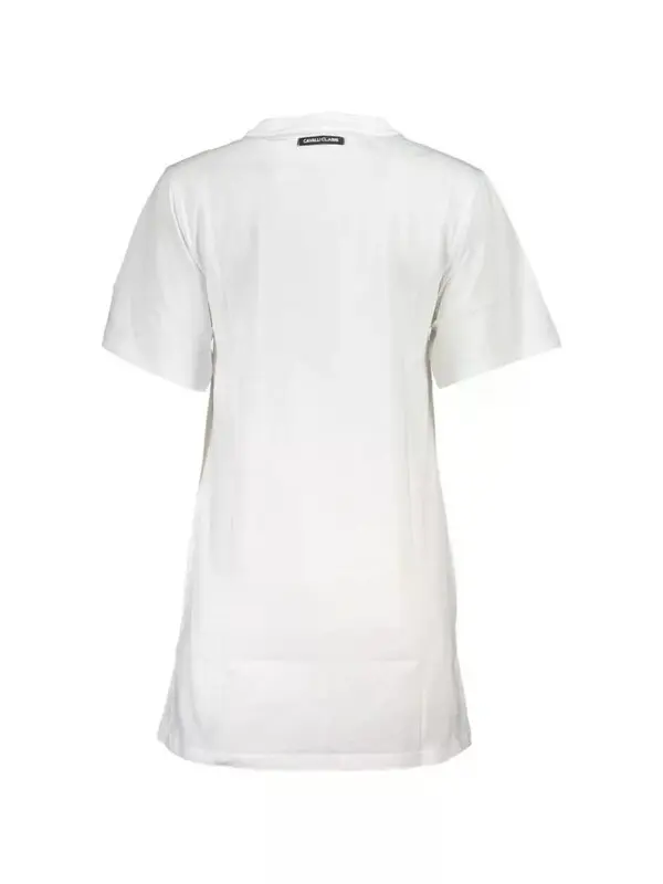 Roberto Cavalli Logo Print Mini Dress