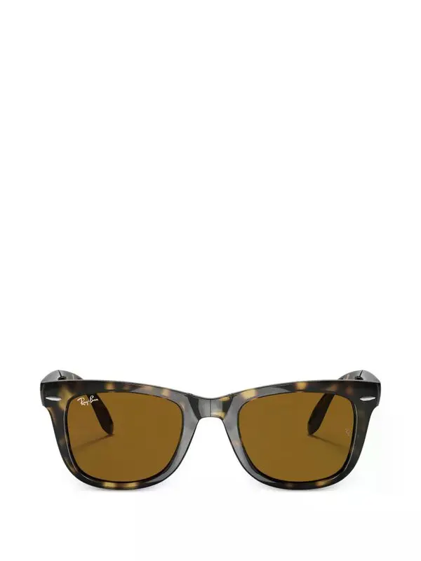 Ray-ban Wayfarer Folding Sunglasses - Brown