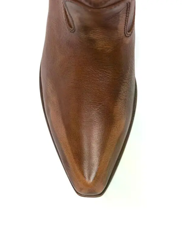VIC MATIE Leather Cowboy Boots