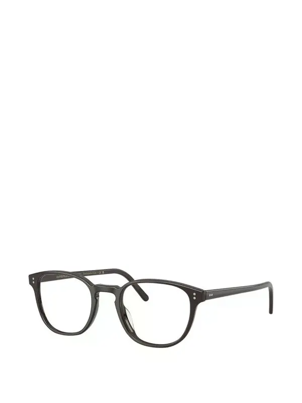 Oliver Spencer Fairmont Round-frame Glasses - Brown