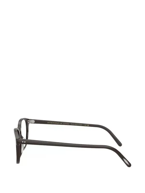 Oliver Spencer Fairmont Round-frame Glasses - Brown