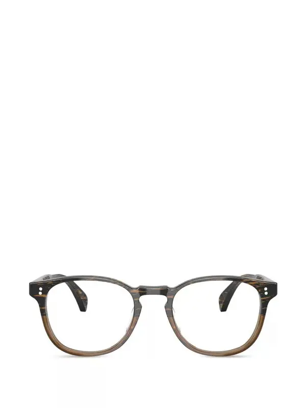 Oliver Spencer Finley Esq. Round-frame Glasses - Brown
