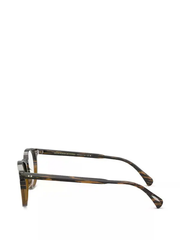 Oliver Spencer Finley Esq. Round-frame Glasses - Brown