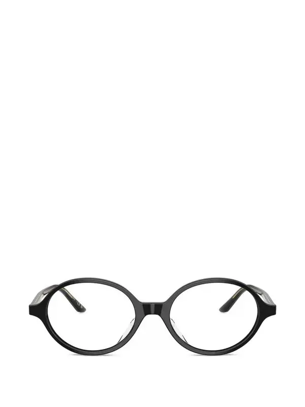 Oliver Spencer 2000rx Round-frame Glasses - Black