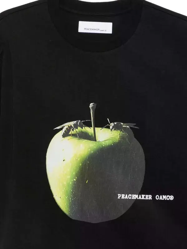 PEACEMAKER OAMC Apple-print T-shirt