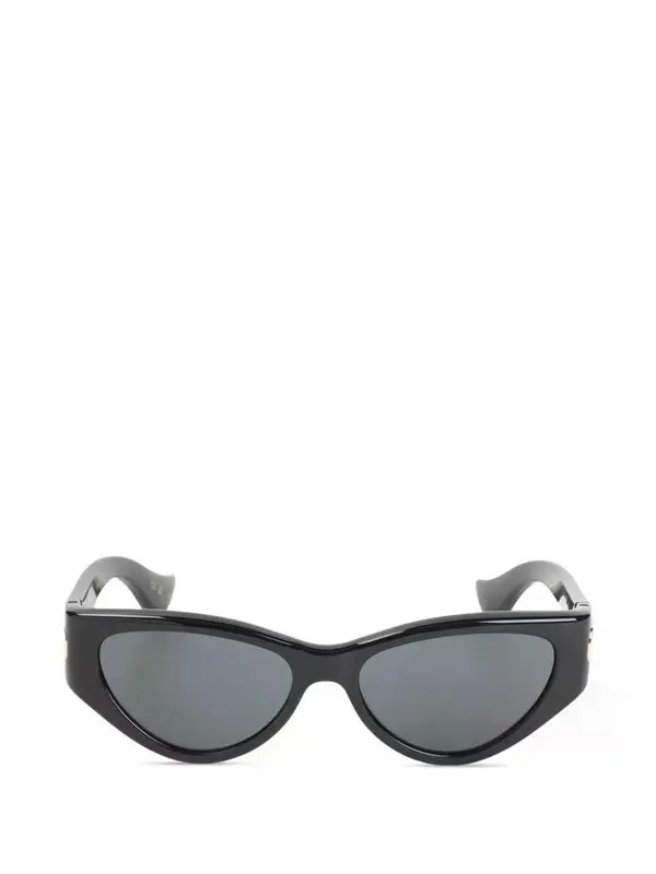 Valentino Garavani Logo Cat-eye Sunglasses - Black