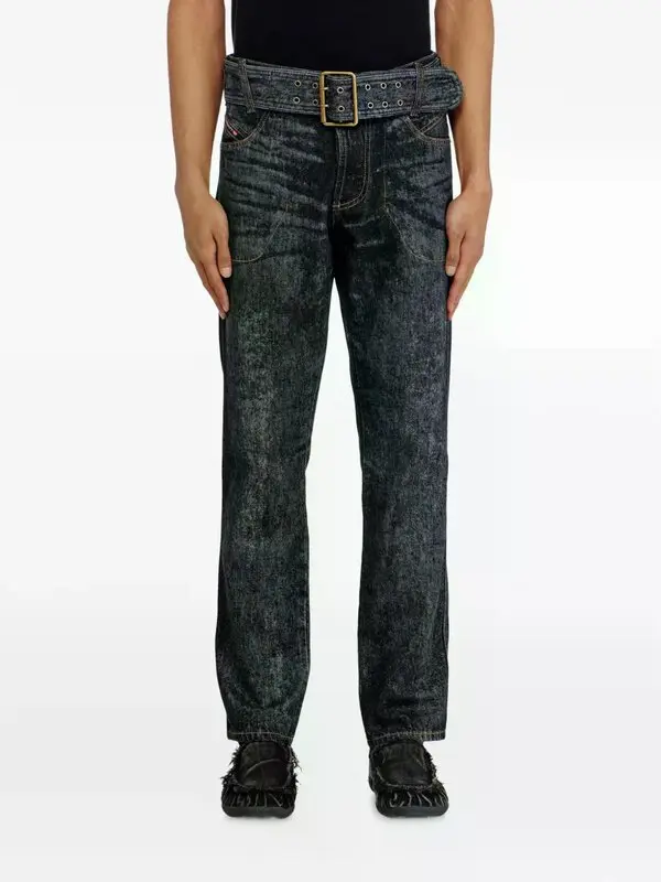 DIESEL® D-villus Belted Slim-fit Jeans