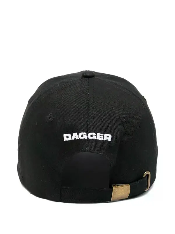 DAGGER Slogan-embroidered Baseball Cap