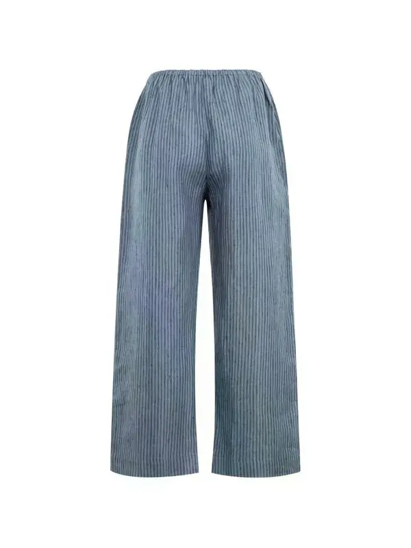 DEIJI STUDIOS Ease Stripe-pattern Trousers