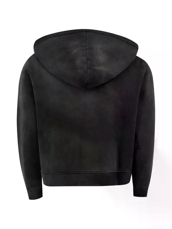 MIDNIGHT RODEO Distressed Zip-up Hoodie