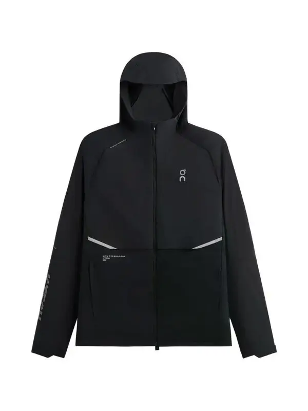 Kith Hooded Zip-up Jacket - Black