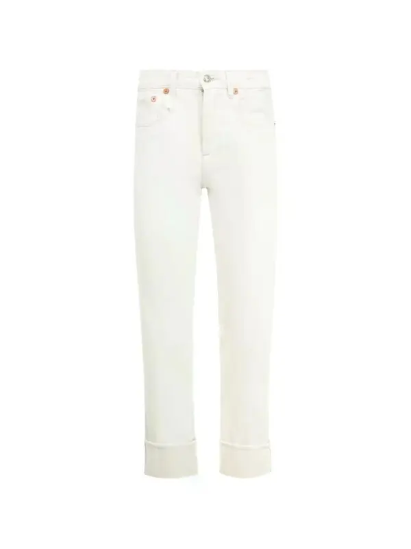 R13 Romeo Straight-leg Jeans - Neutrals