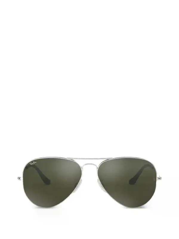 Ray-ban Aviator Mirrored Sunglasses - Silver