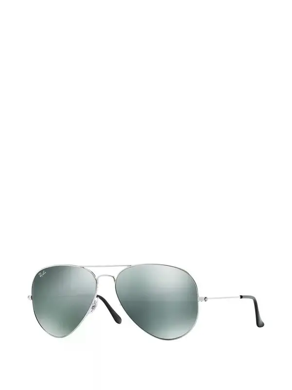 Ray-ban Aviator Mirrored Sunglasses - Silver