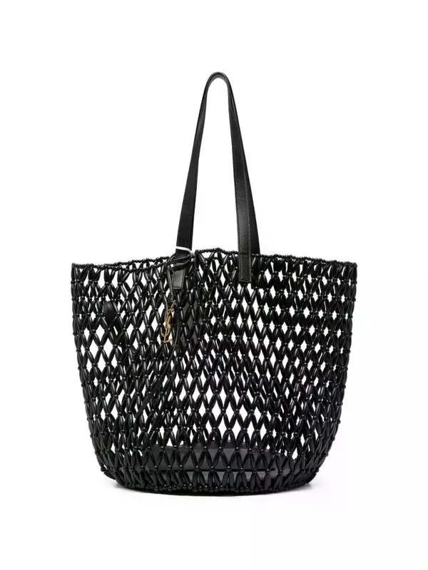 Saint Laurent Panier Shoulder Bag - Black