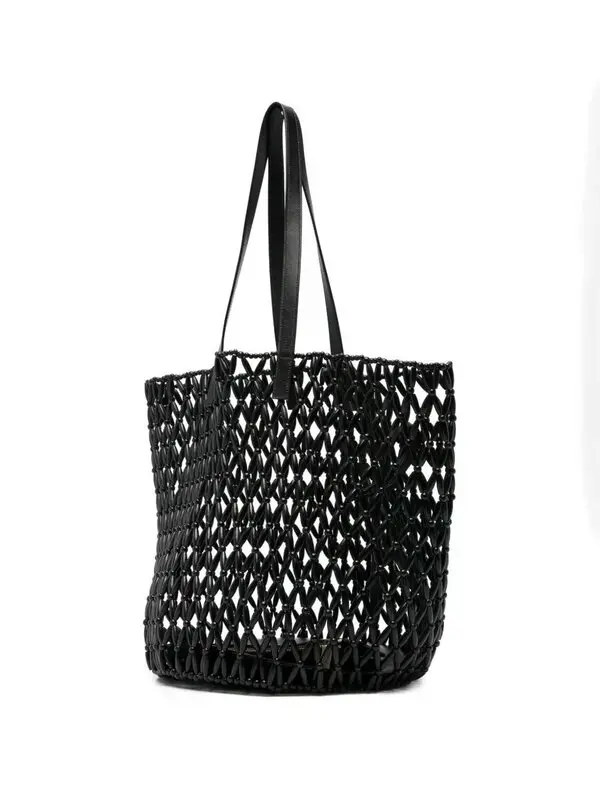 Saint Laurent Panier Shoulder Bag - Black