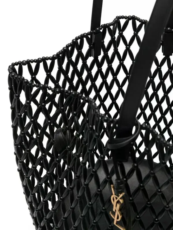 Saint Laurent Panier Shoulder Bag - Black