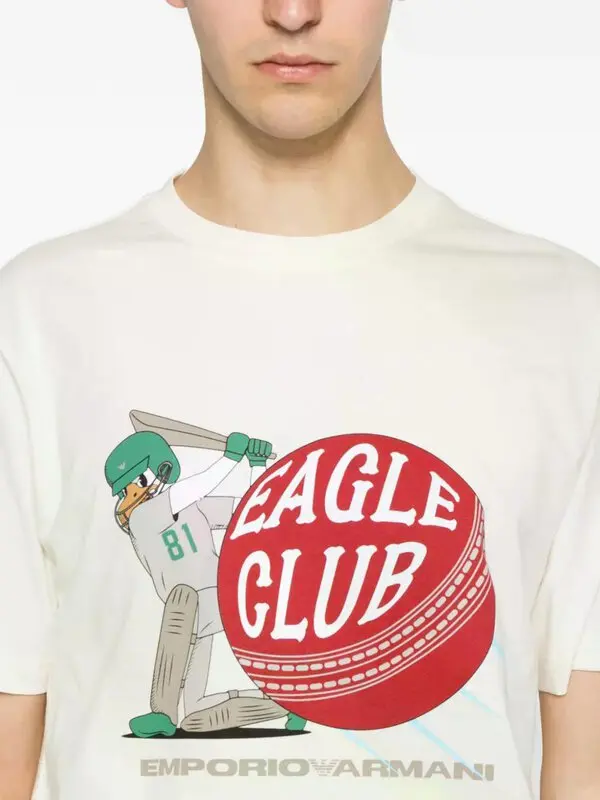 Emporio Armani Graphic-print T-shirt