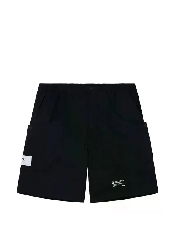 Izzue Flap Pocket Shorts - Black