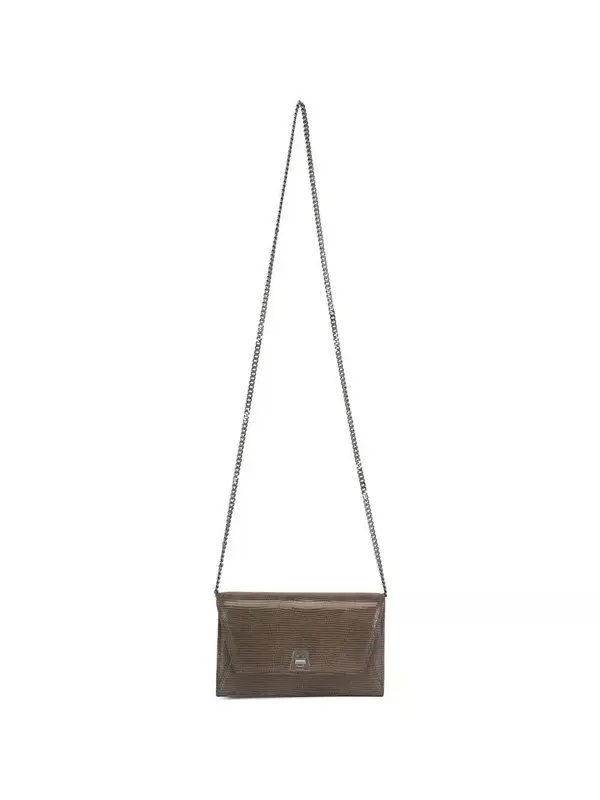 Akris Anouk Envelope Clutch Bag - Brown