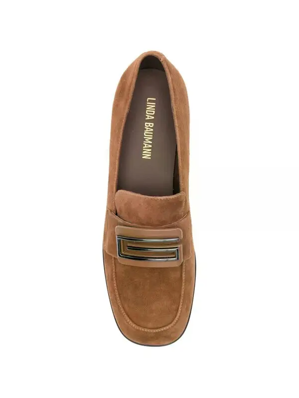 LINDA BAUMANN Suede Pumps
