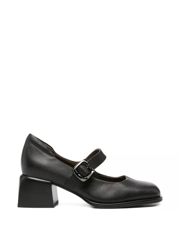 LINDA BAUMANN Square-toe Pumps - Black