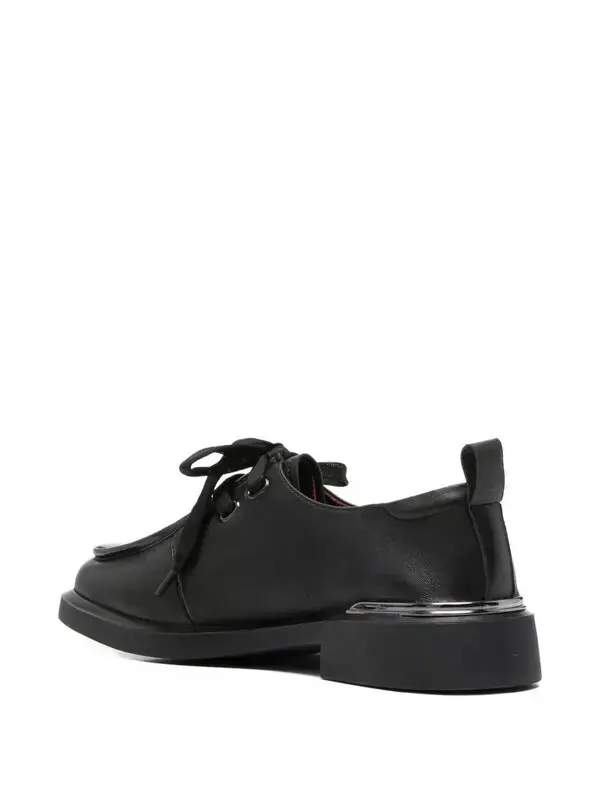 LINDA BAUMANN Leather Derby Shoes